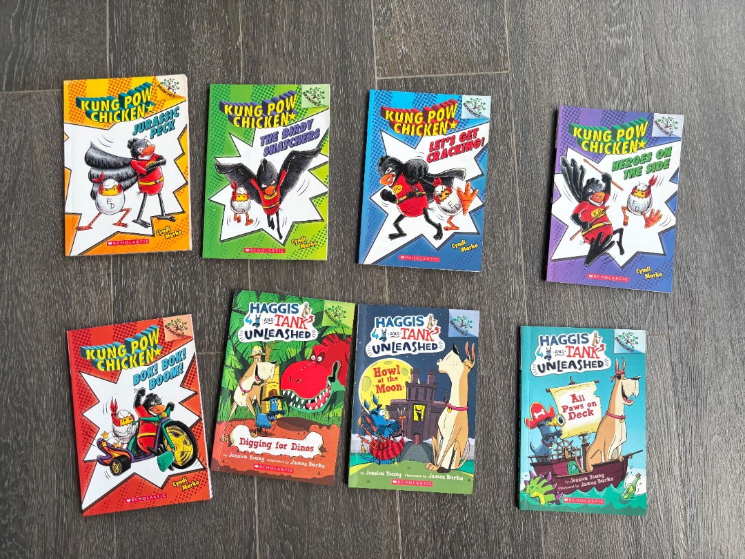 8 x Kung Pow Chicken Bookset • Scholastic S$10, Hobbies & Toys, Books ...