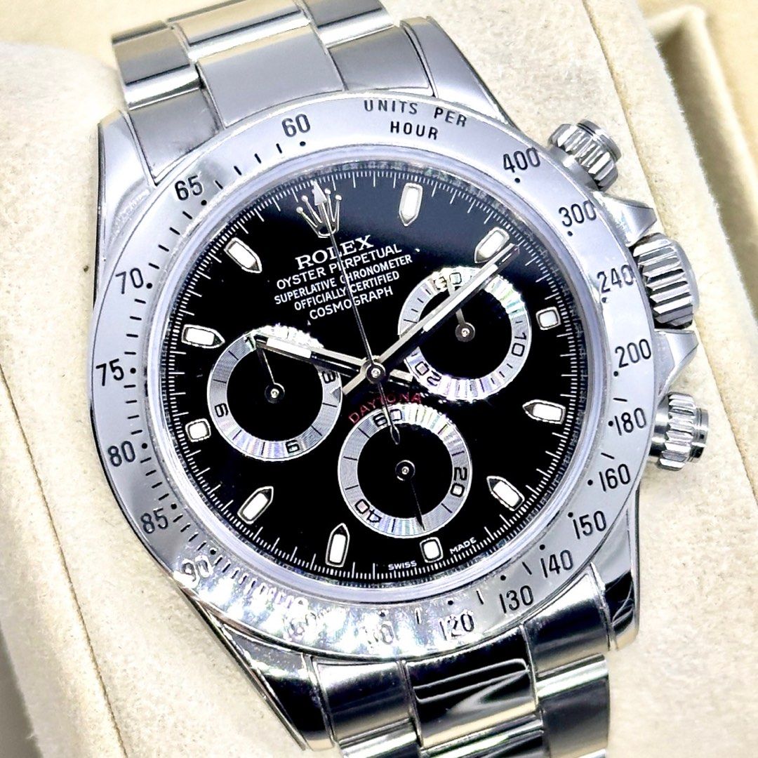 | MINT | 2012 Rolex Daytona Steel Godzilla Dial 40mm, Luxury, Watches ...