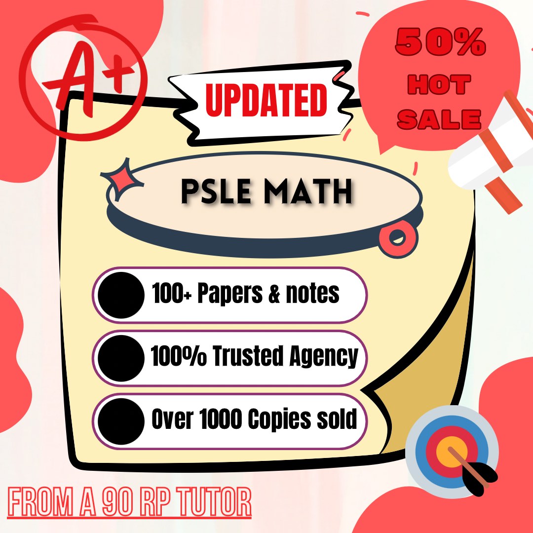 📘 [UPDATED] ULTIMATE PSLE P6 MATH PREMIUM PACKAGE (2026 SYLLABUS) |50% ...