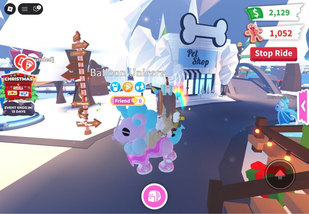 ADOPT ME BALLON UNI, Video Gaming, Gaming Accessories, In-Game Products ...