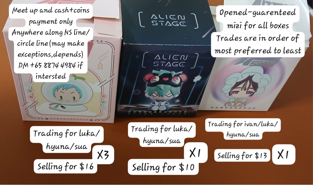 Alien stage Mizi merch, Hobbies & Toys, Toys & Games on Carousell