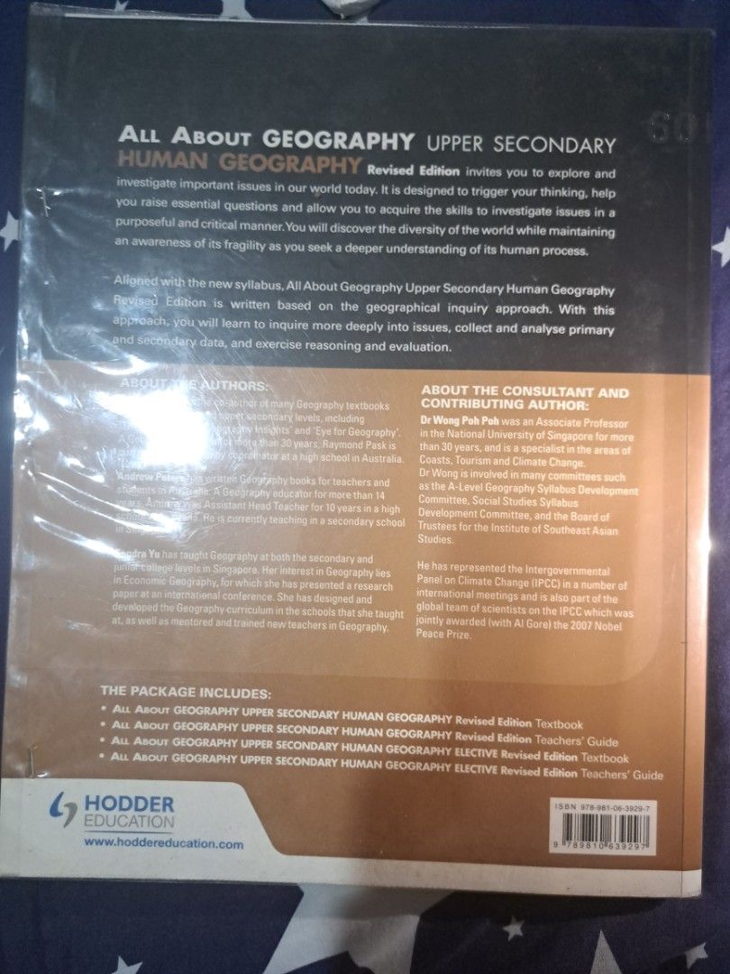All About Geography Upper Secondary Textbook, Hobbies & Toys, Books ...