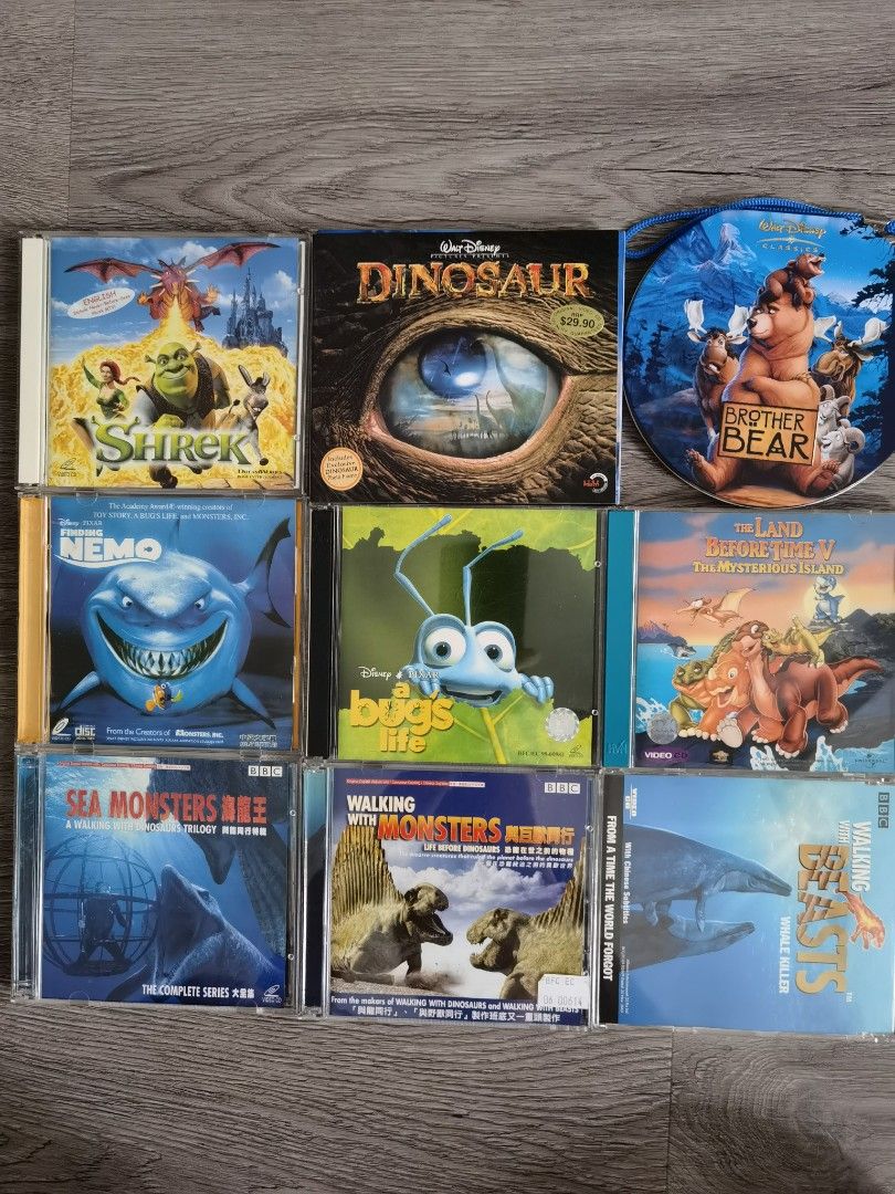 Assorted Disney & Animated Movie CDs, Hobbies & Toys, Music & Media ...