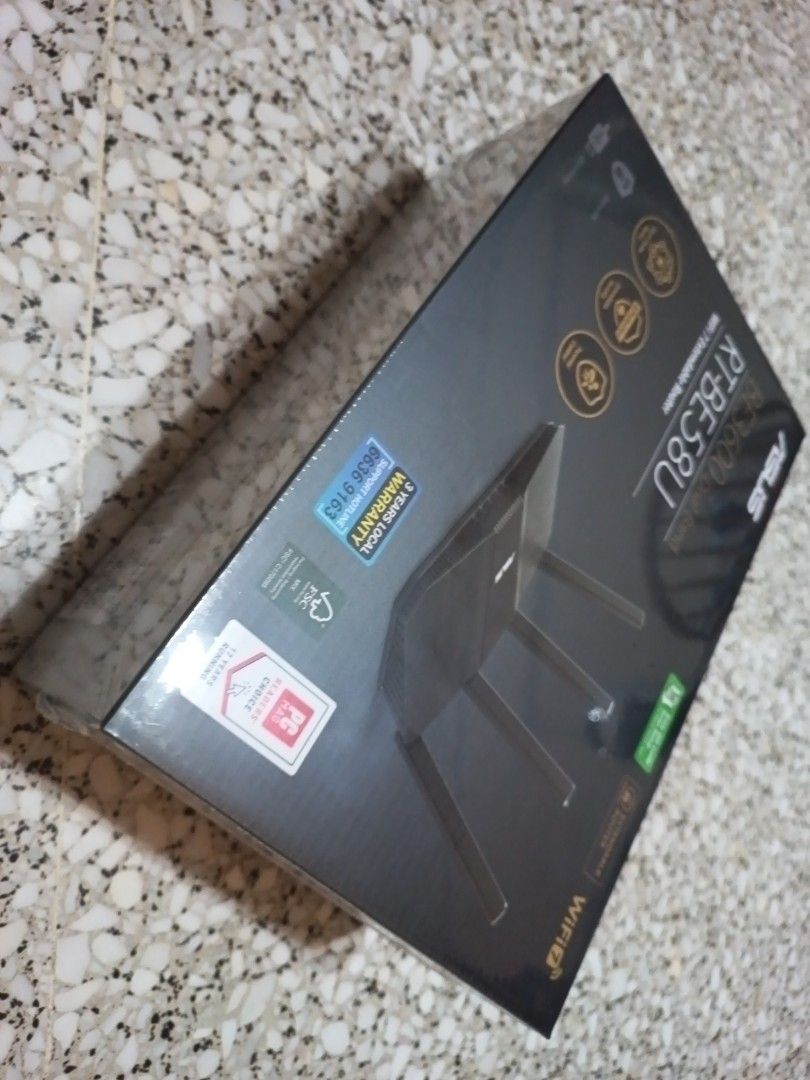 ASUS RT-BE58U WiFi 6E Router - Brand New, Computers & Tech, Parts ...