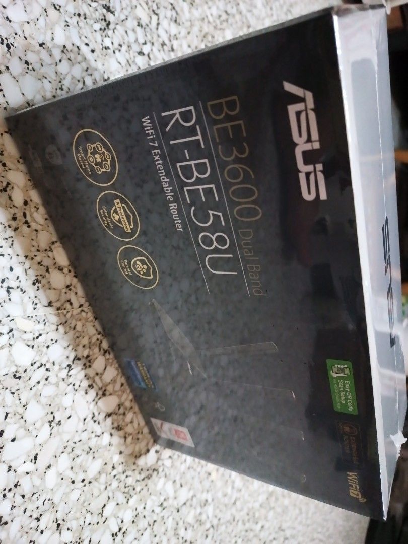 ASUS RT-BE58U WiFi 6E Router - Brand New, Computers & Tech, Parts ...