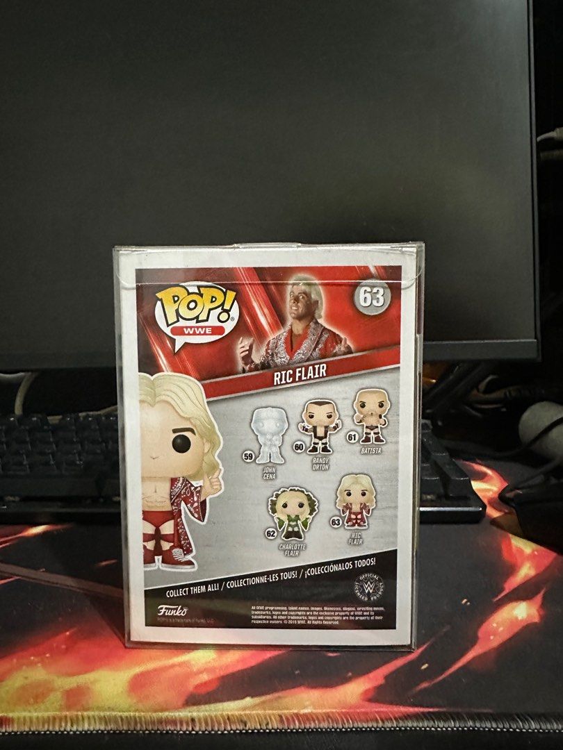 Autograph Ric Flair Funko pop, Hobbies & Toys, Toys & Games on Carousell