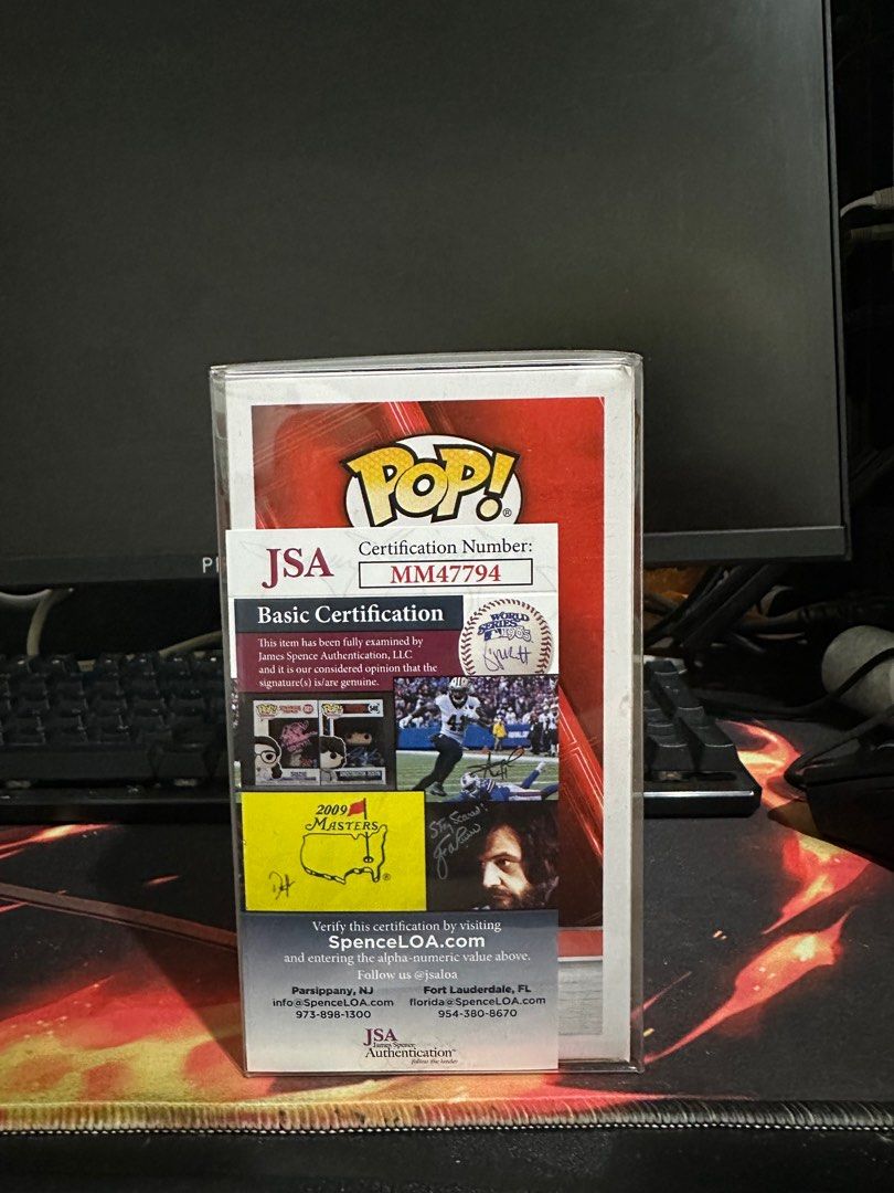 Autograph Ric Flair Funko pop, Hobbies & Toys, Toys & Games on Carousell