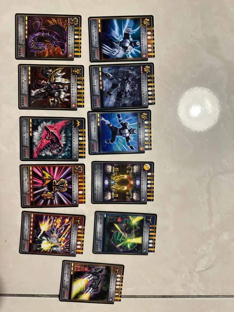 Bandai Kamen rider ryuki advent card, Video Gaming, Gaming Accessories ...