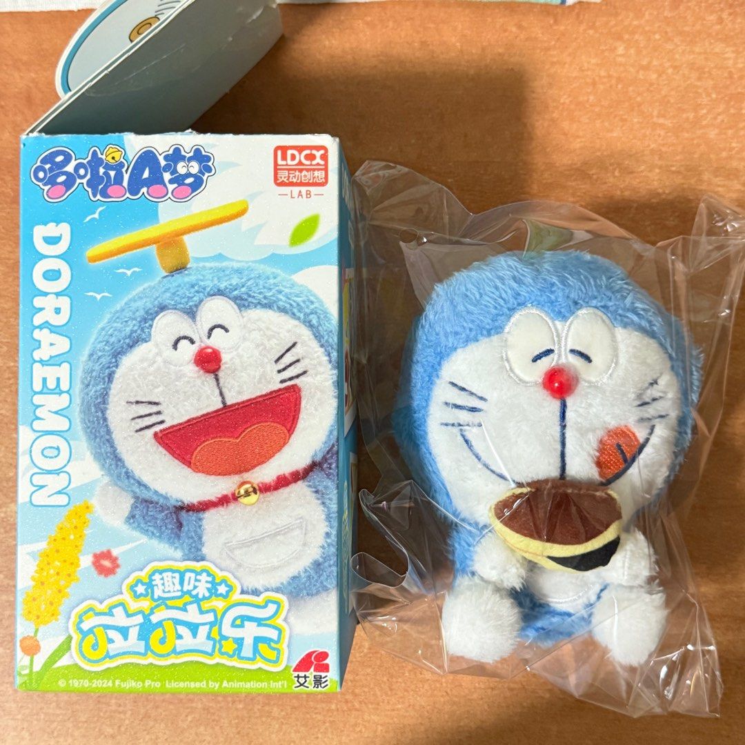 BNIF Doraemon Moveable Plushie Blind Box, Hobbies & Toys, Toys & Games ...