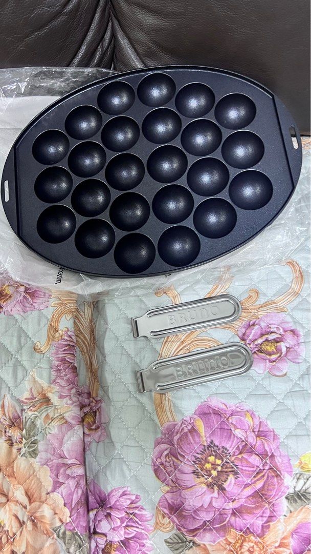 BRUNO Oval Hotplate Takoyaki Plate (Replacement)., Furniture & Home ...