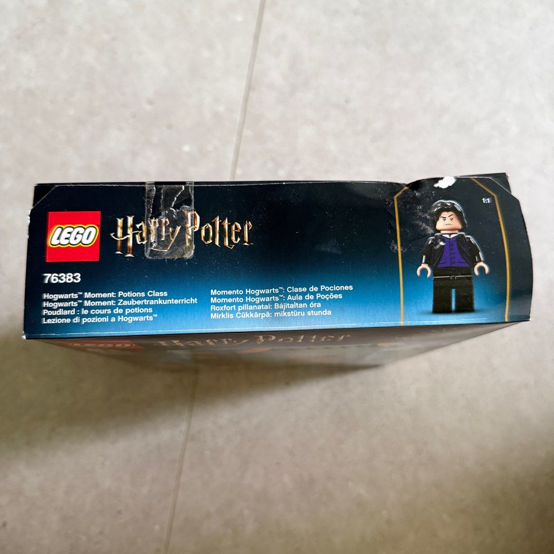 Built LEGO Harry Potter Hogwarts Moment: Potions Class 76383, Hobbies ...