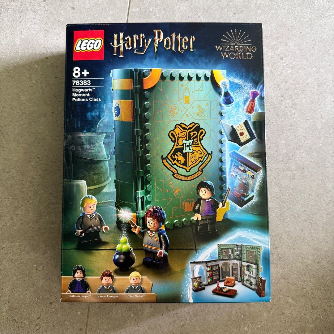 Built LEGO Harry Potter Hogwarts Moment: Potions Class 76383, Hobbies ...