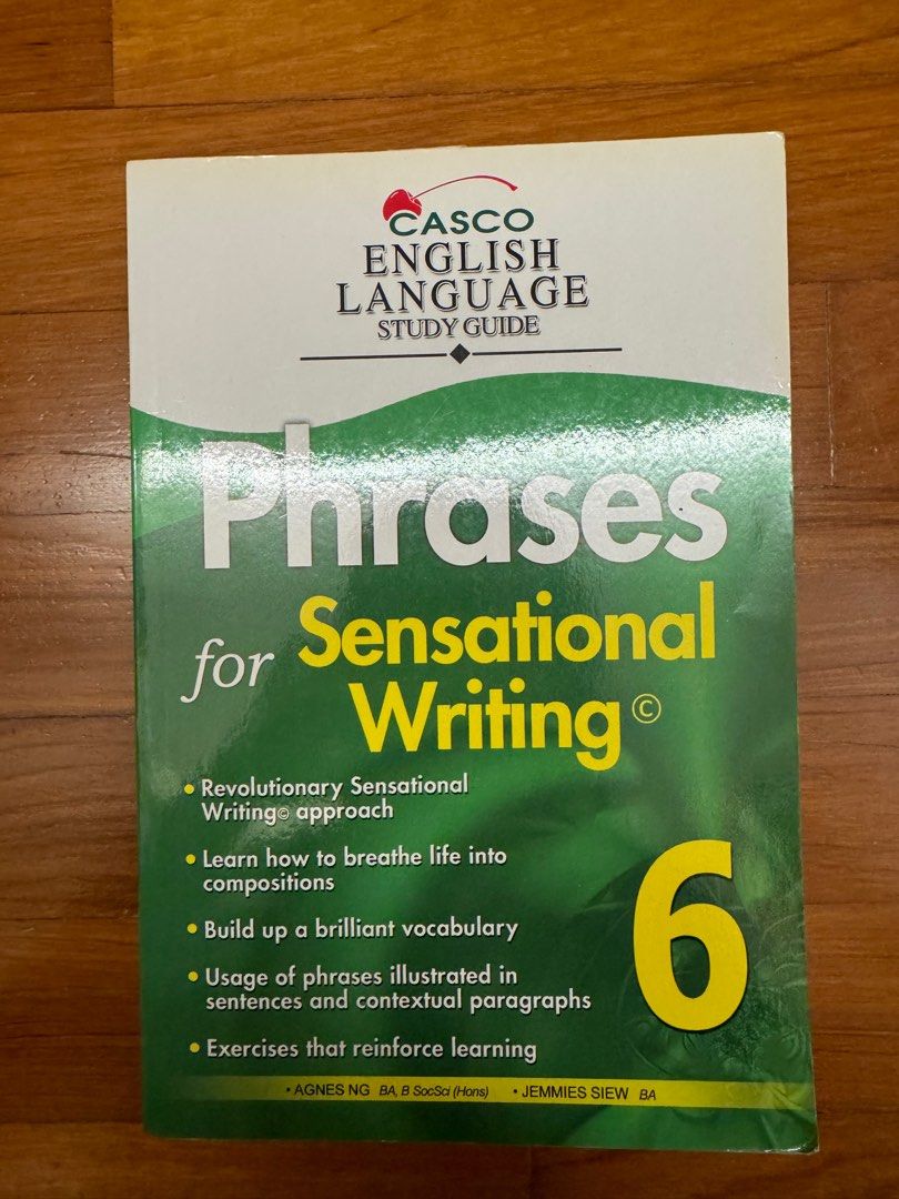 Casco English Phrases for Sensational Writing - Grade 6, Hobbies & Toys ...