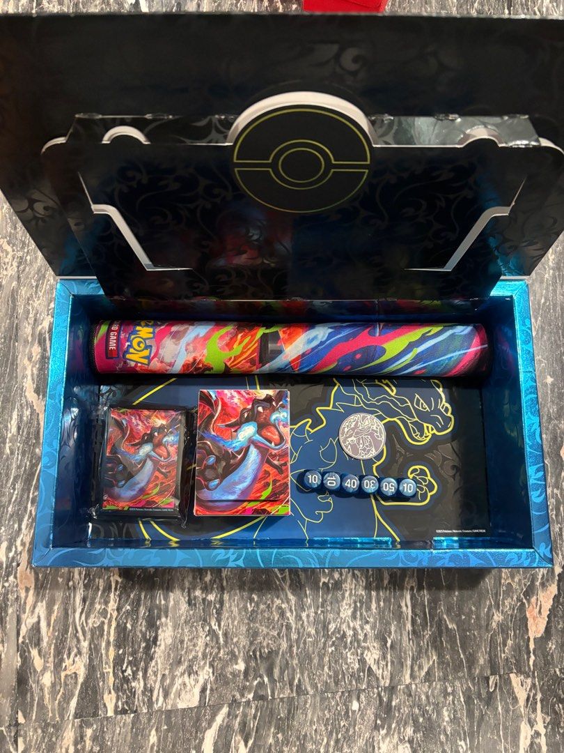 [CHEAPEST] Charizard Upc Accessories Dice Playmat Deck Box Coin Mega ...
