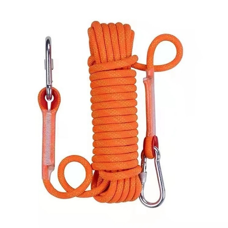 Climbing Ropes 30m Outdoor Rock Climbing Escape Ropes Hook 12mm ...