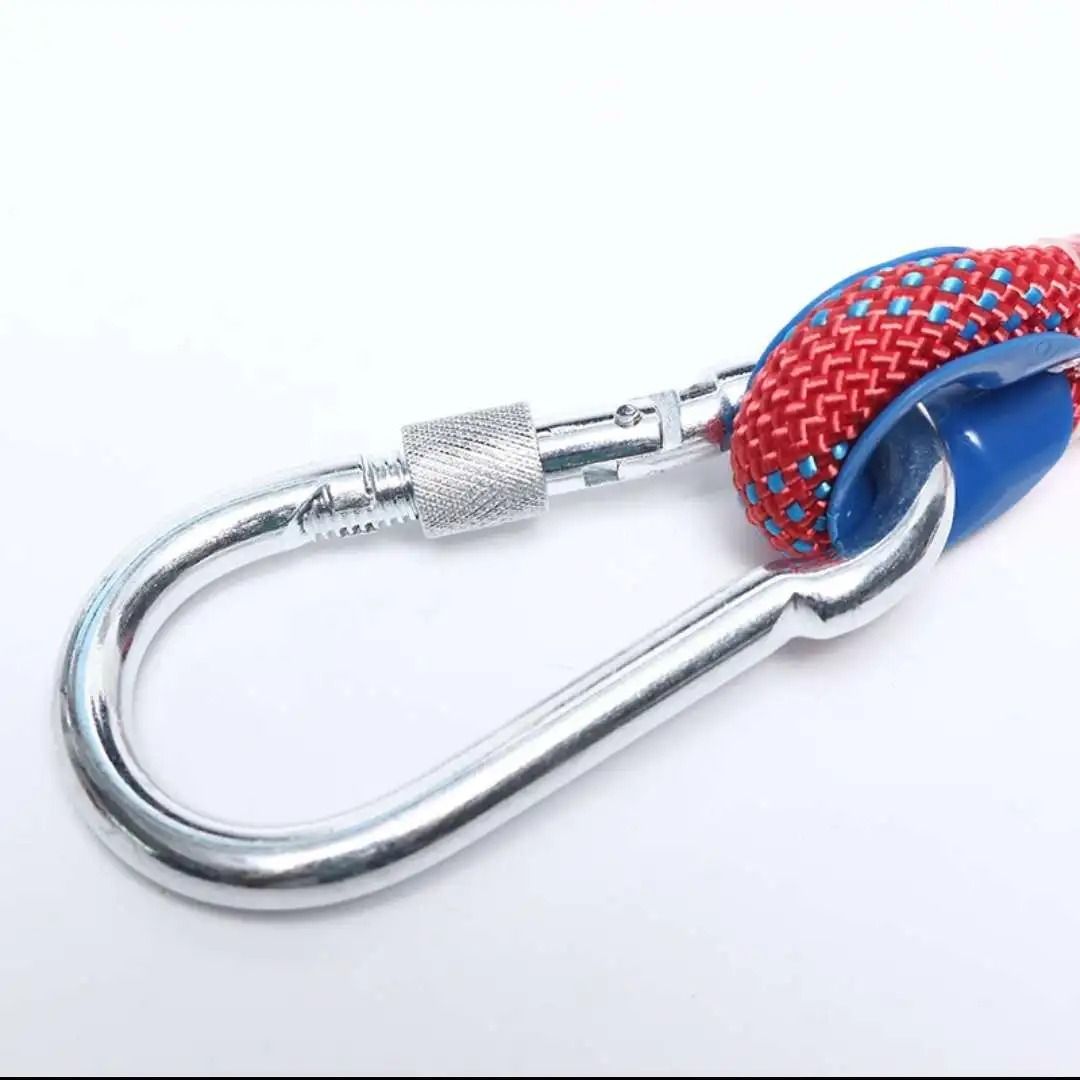 Climbing Ropes 30m Outdoor Rock Climbing Escape Ropes Hook 12mm ...