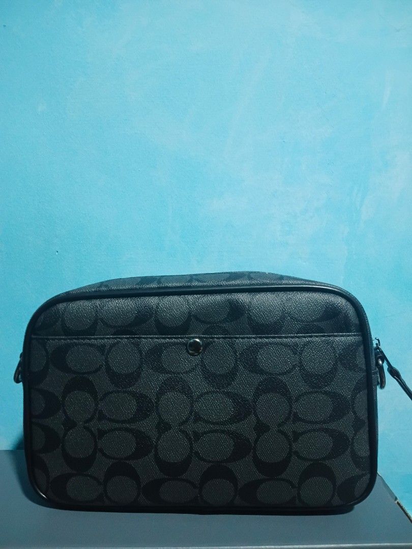 Coach Signature Pattern Bag, Men's Fashion, Bags, Sling Bags on Carousell