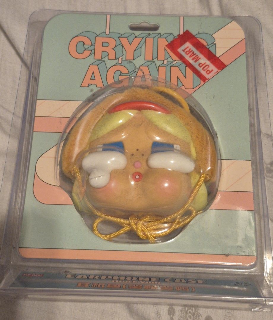 Crybaby Crying Again Popmart Pop Mart 眼淚工廠系列Crying Again 耳機包哭鴨哭鴨Duck ...