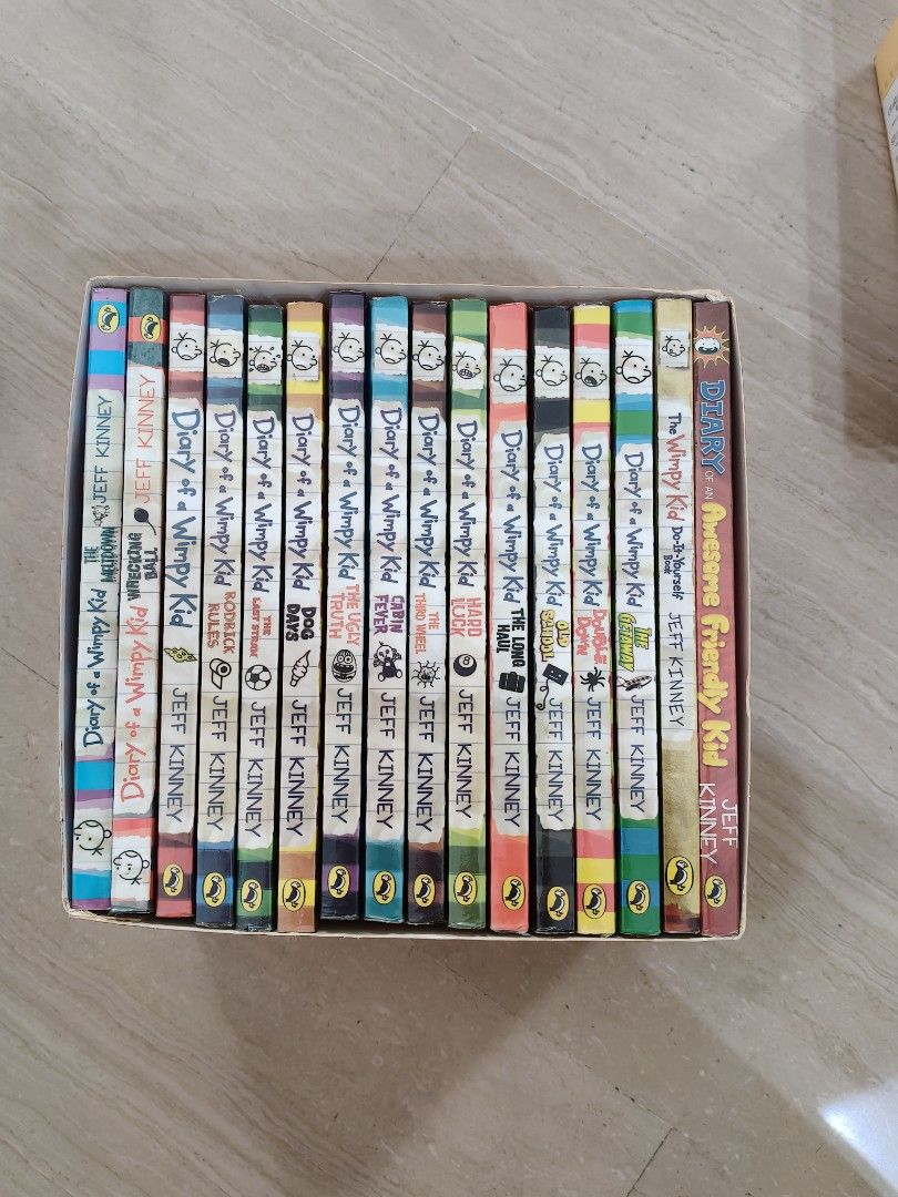 Diary of a Wimpy Kid Books, Hobbies & Toys, Books & Magazines, Children ...