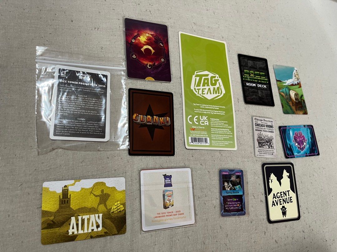 Dice Tower 2025 Promos (Bigfoot), Hobbies & Toys, Toys & Games on Carousell