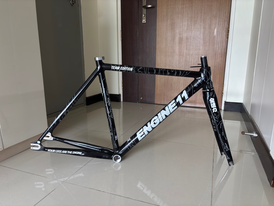 Engine 11 Crit D Team Edition Track/Fixie Frameset with Phil, Sports ...