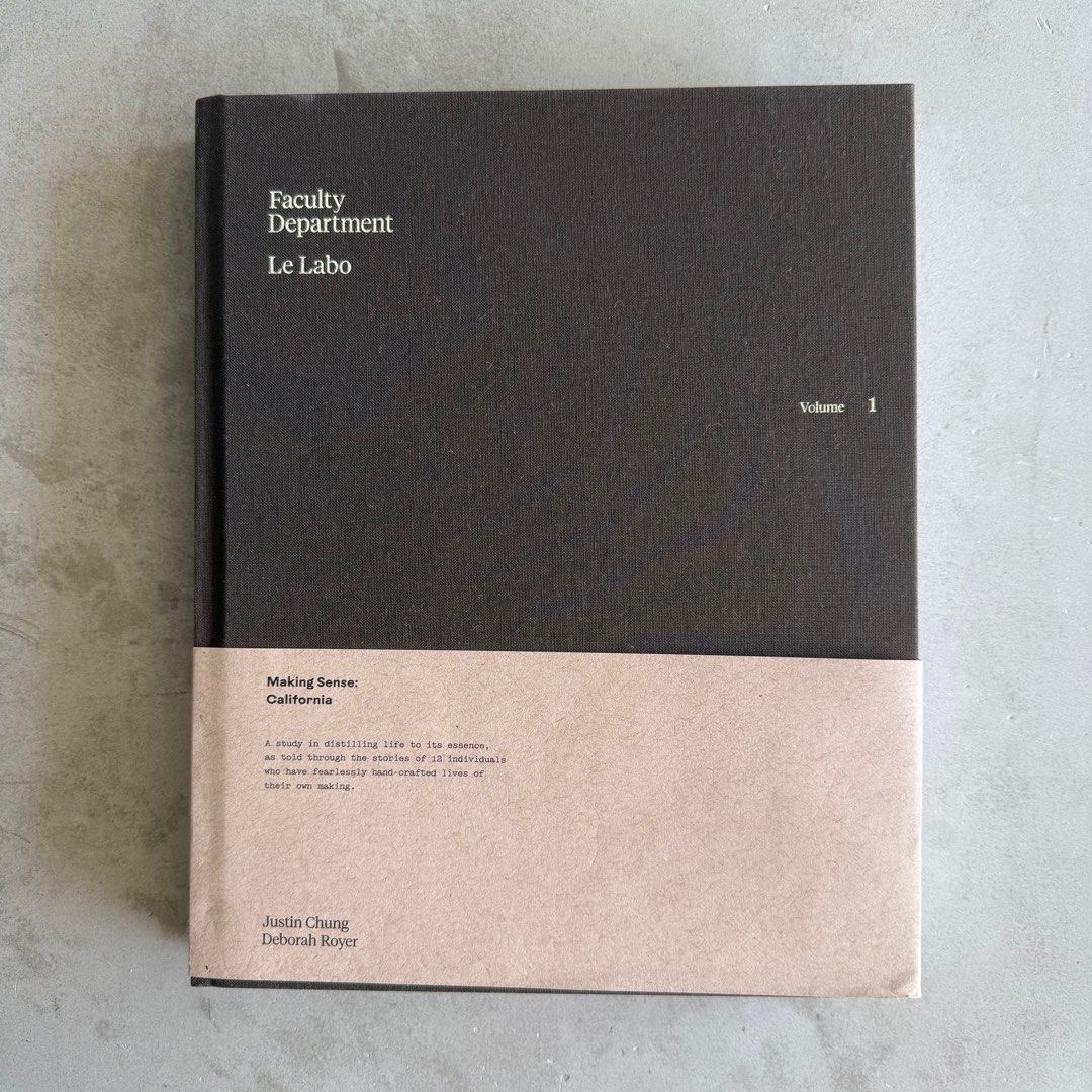 Faculty Department - Le Labo, Hobbies & Toys, Books & Magazines ...