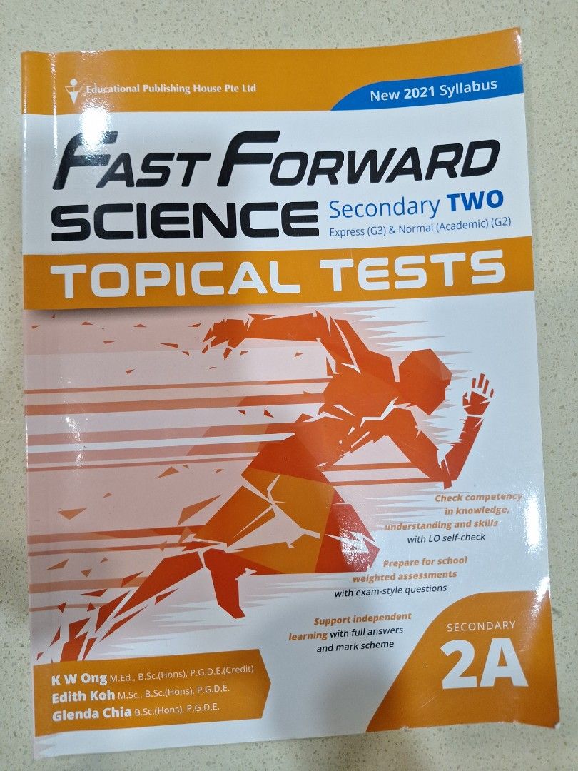 Fast Forward Science Topical Tests 2A, Hobbies & Toys, Books ...