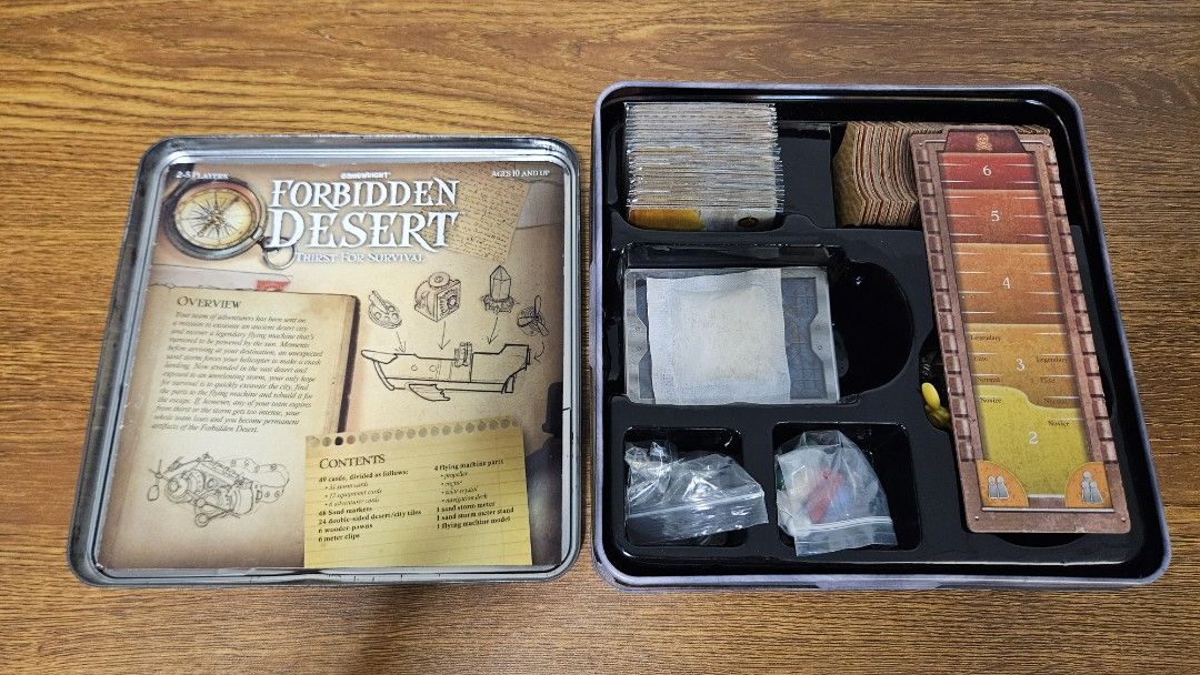 Forbidden Desert board game, Hobbies & Toys, Toys & Games on Carousell