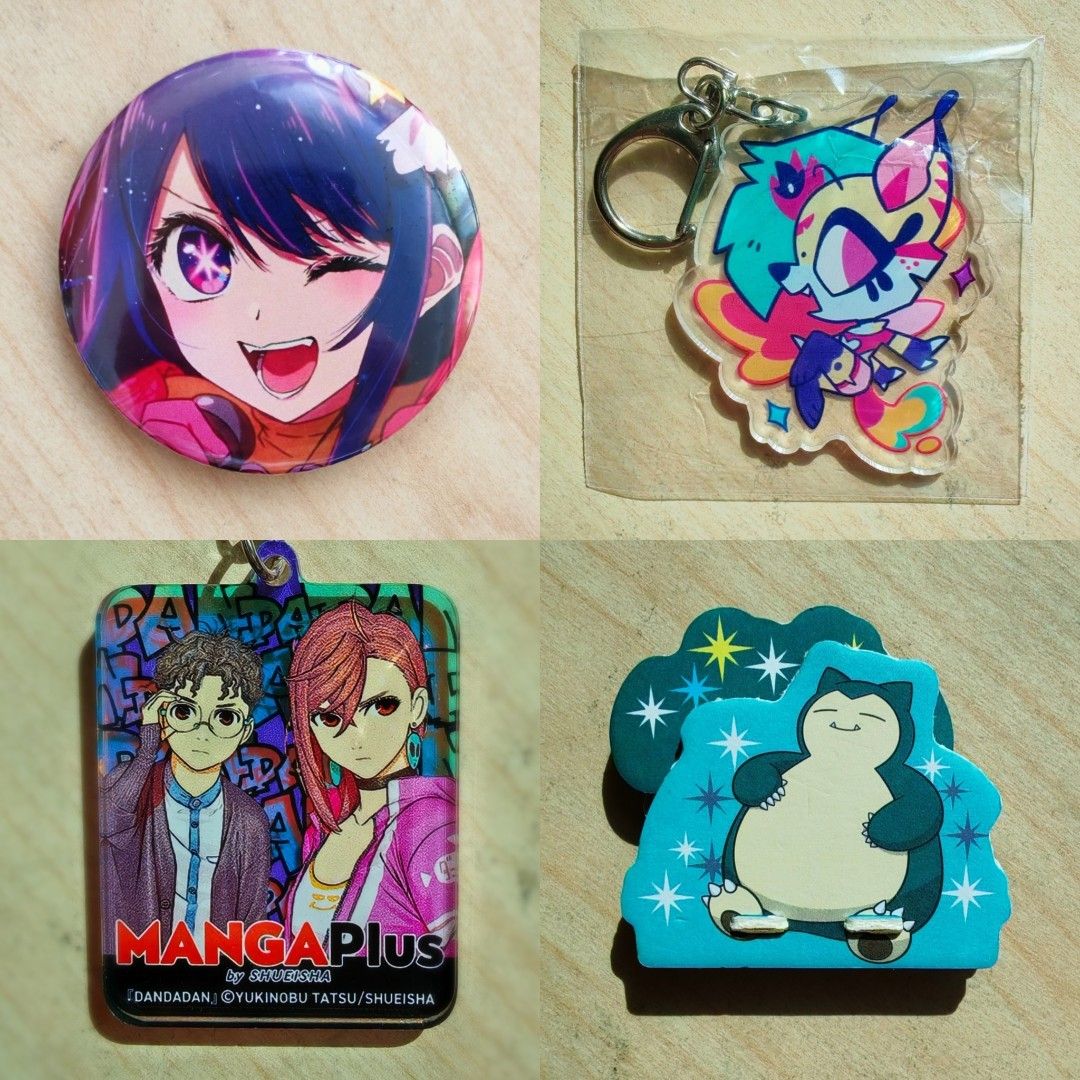 FREE ANIME MERCHANDISE | oshi no ko, helluva boss, dandadan, pokemon ...