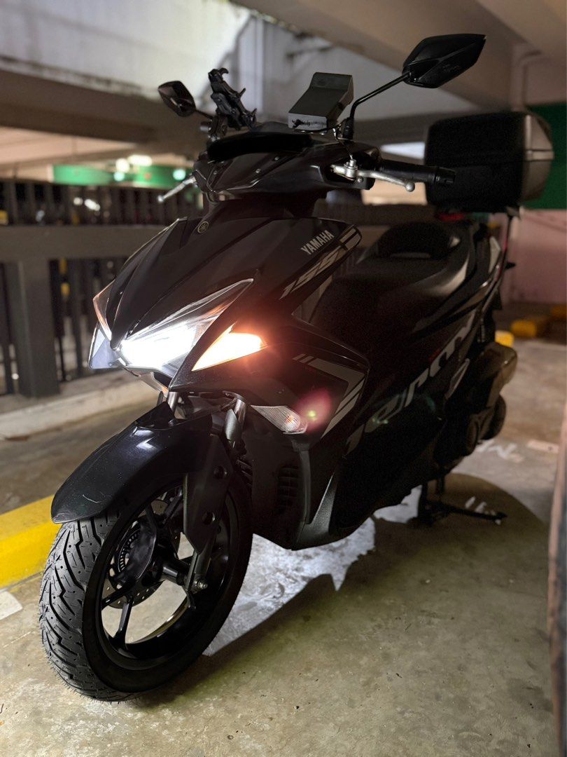 Fully paid Aerox Auto Keyless ABS Coe Jul 2028, Motorcycles ...