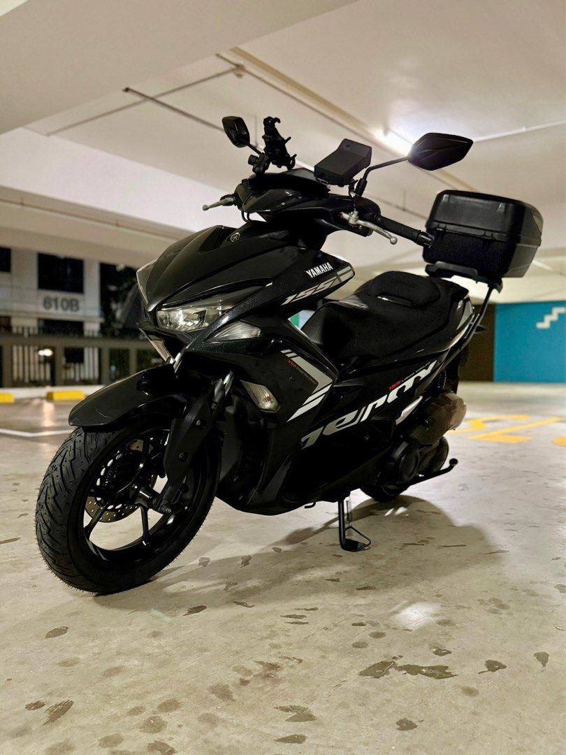 Fully paid Aerox Auto Keyless ABS Coe Jul 2028, Motorcycles ...