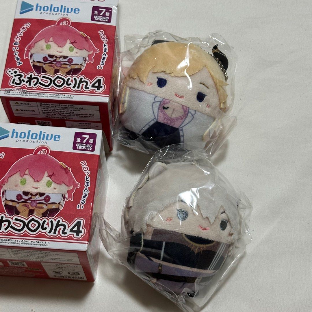 FUWAKORORIN 4 HOLOLIVE PRODUCTION TRADING PLUSH (BLIND BOX), Hobbies ...