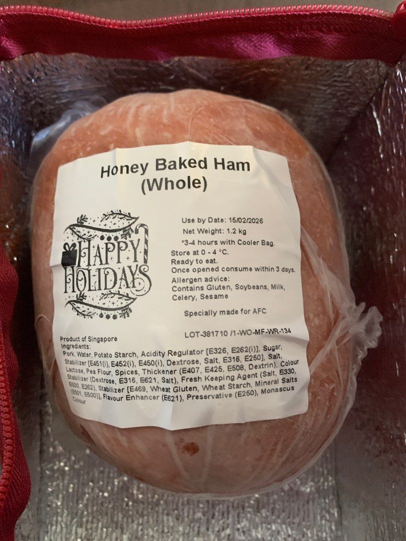 Golden Bridge Honey Bake Ham, Food & Drinks, Chilled & Frozen Food on ...