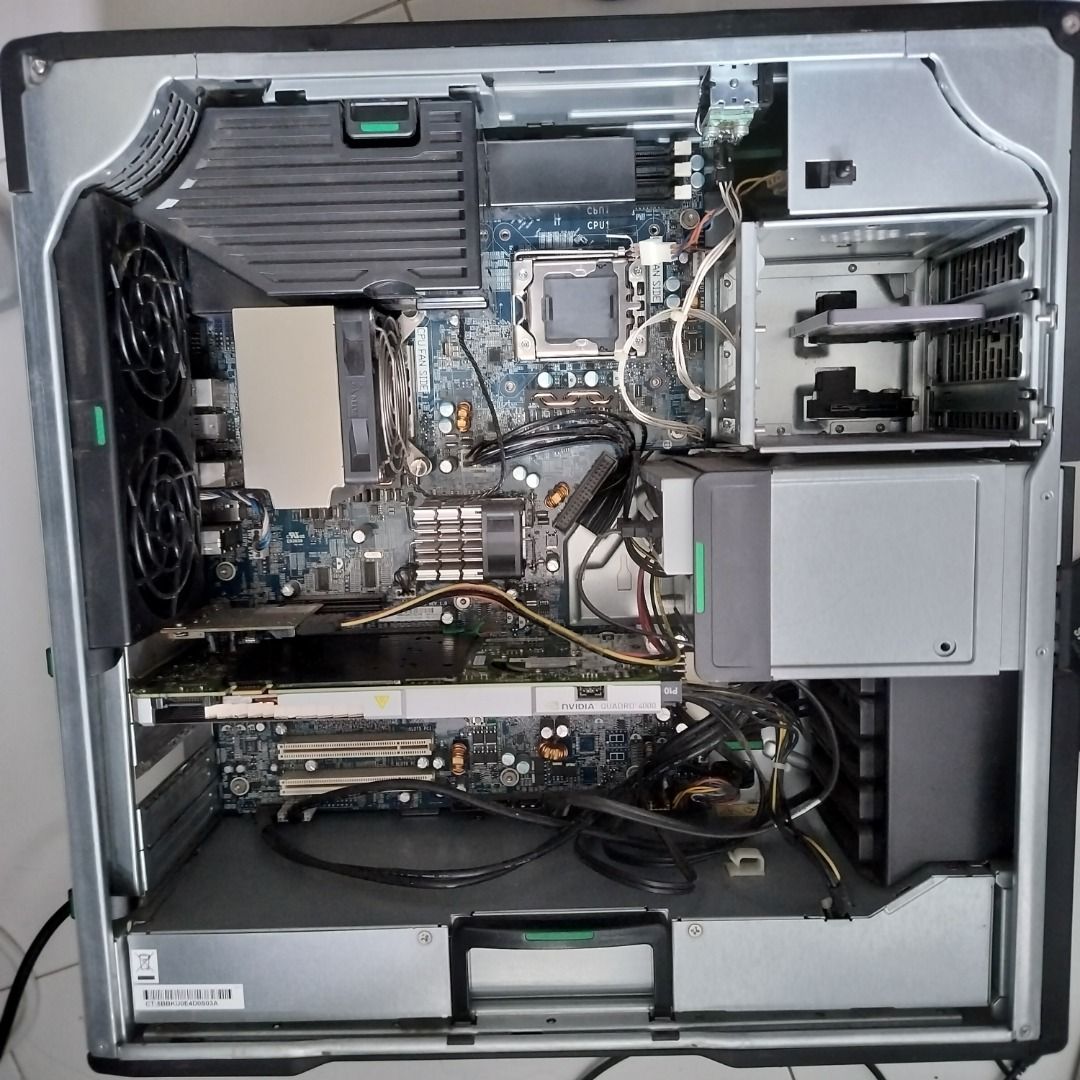 HP Desktop server grade- Z600, RAM 24G,Quadro 4000, Computers & Tech ...