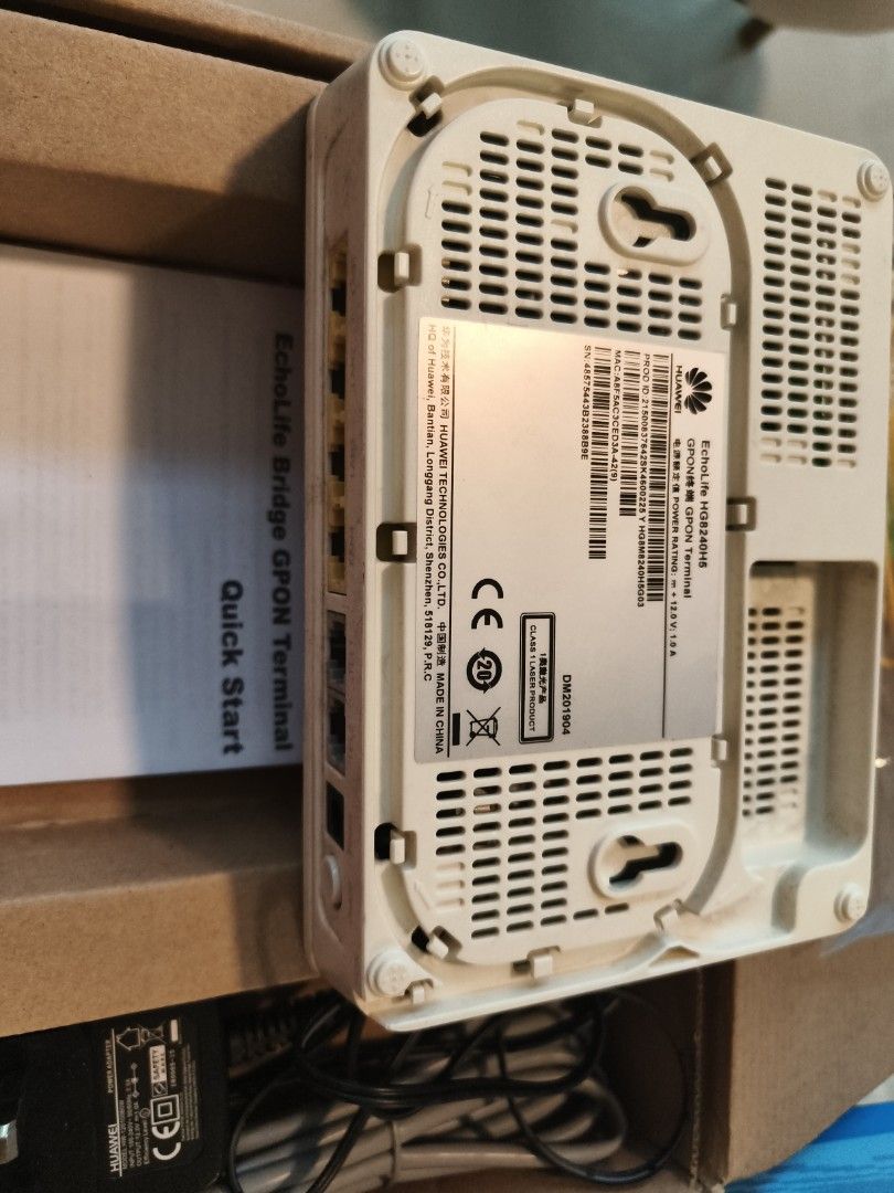 Huawei HG8245H Optical Network Terminal, Computers & Tech, Parts ...