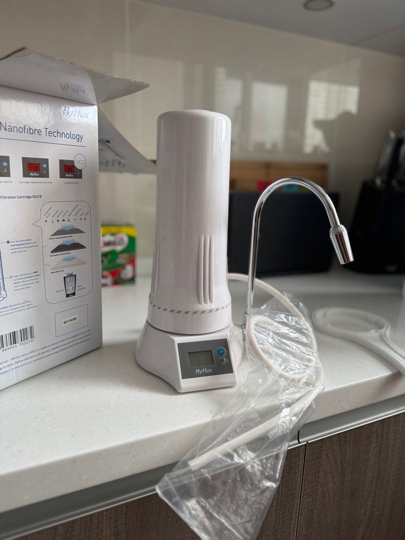 Hyflux Spring Digital Water Purifier S218 (missing diverter), 家庭電器, 廚房 ...