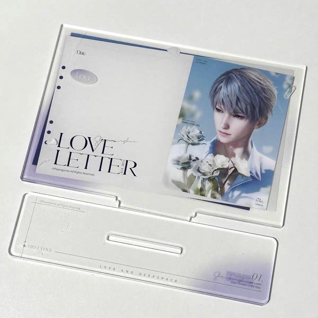 Instock Xavier Official love and deepspace Acrylic Memo Display Stand ...
