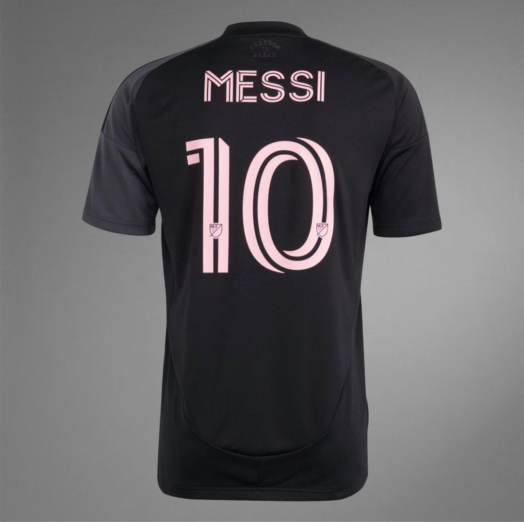 Inter Miami 25/26 Away Jersey w Messi Nametag, Men's Fashion ...