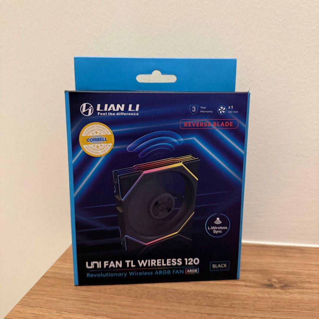 [Invoice available!] Lian Li Unifan TL120 Wireless Non-LCD Reverse ...