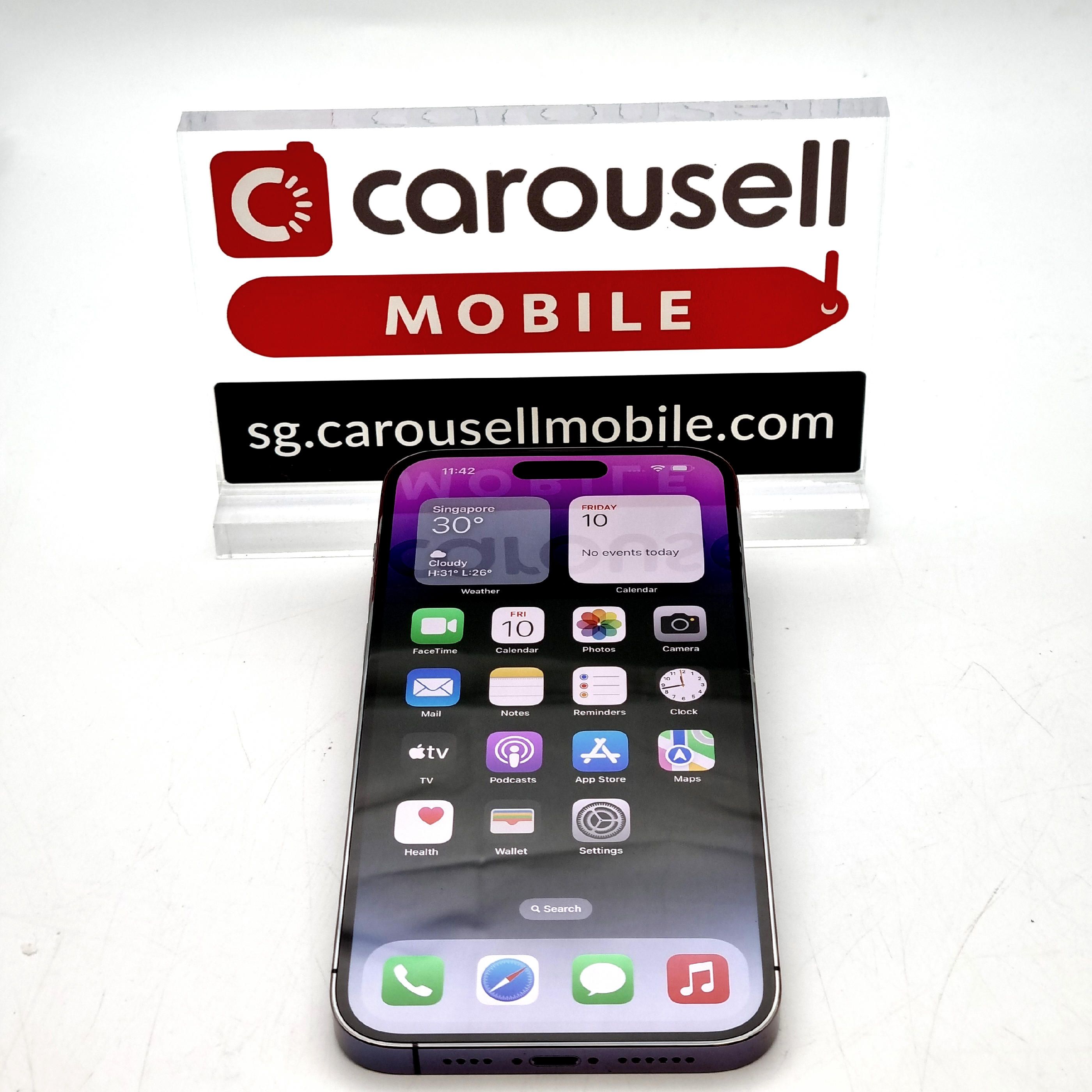 iPhone 14 Pro Deep Purple 128GB, Mobile Phones & Gadgets, Mobile Phones ...