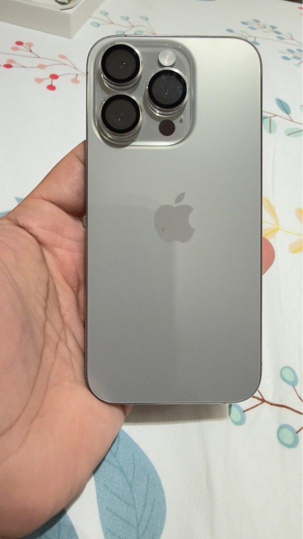 iPhone 15 Pro 256GB Natural Titanium, Mobile Phones & Gadgets, Mobile ...