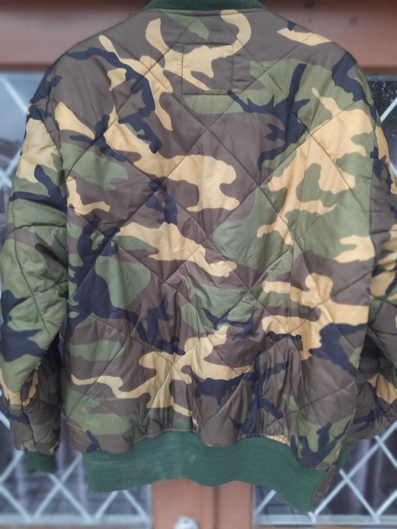 Jaket bomber Rothco quilted diamond. Anvil hanes fotl fruit of the loom ...