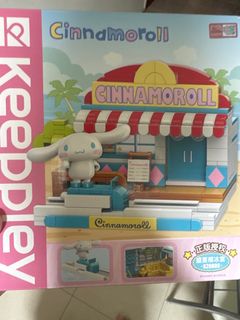 Sanrio Cinnamoroll Wave Pool Cafe Building Block Set, Hobbies & Toys ...