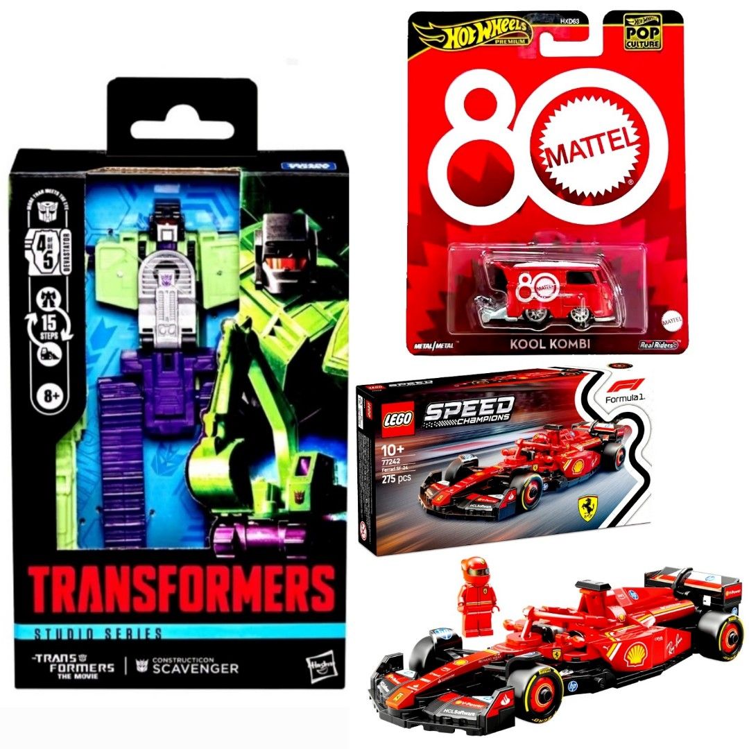 Lego Formula 1 Speed Champions 77242 Ferrari SF-24 F1 Race Car ...