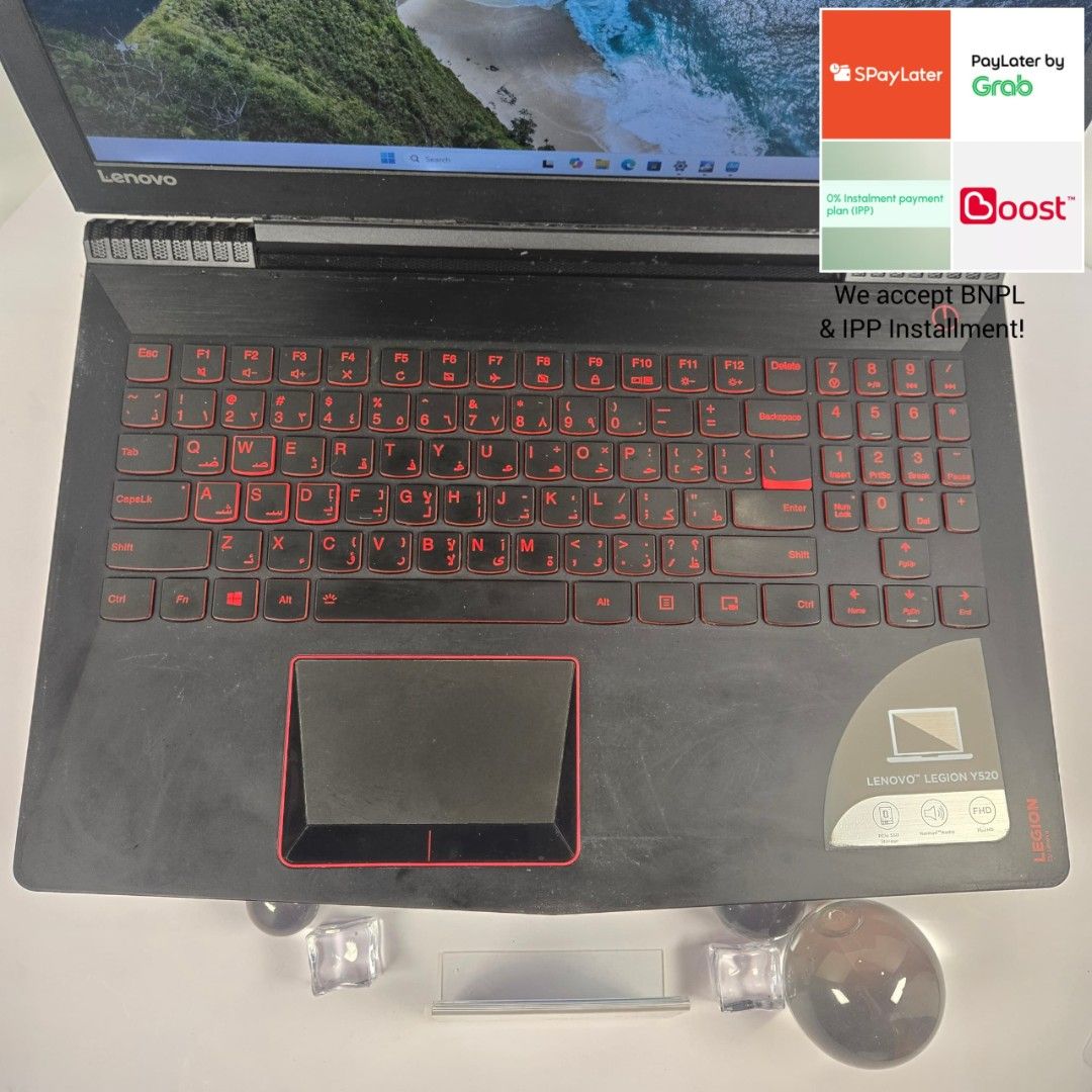 Lenovo Legion Y520 | Intel® Core™ i7-7700HQ | NVIDIA® GeForce GTX 1050 ...