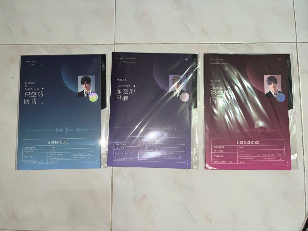 Love and Deepspace CD Set, Hobbies & Toys, Toys & Games on Carousell