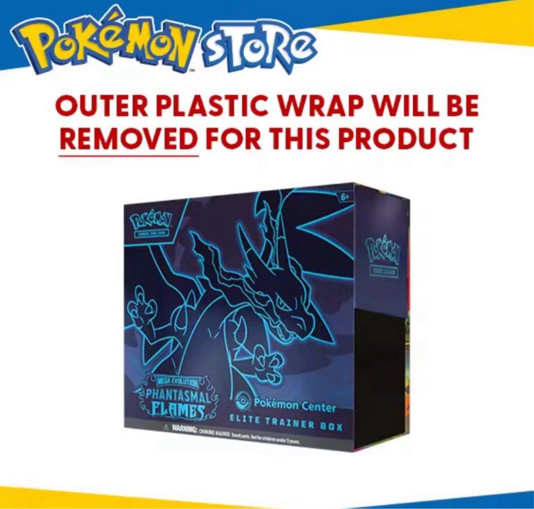 Lowest price !!! Pokemon Center Mega Evolution Phantasmal Flames ETB ...