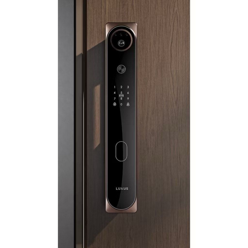 Luxus Nexa Smart Lock - 3D Facial & Palm Recognition, Furniture & Home ...