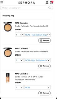 NEW 💕 MAC Studio Fix Powder & Foundation NC30 (Retail $144) 🔽 Read the ...