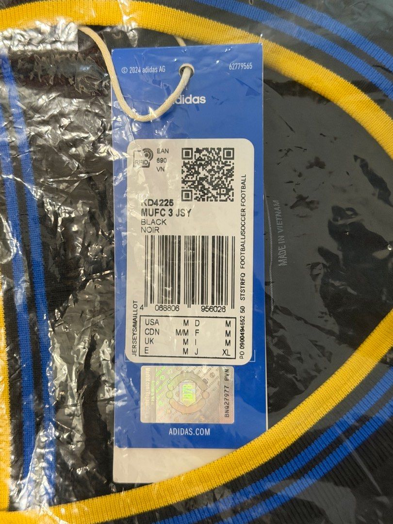 Manchester United Third 3rd 2025/2026 25/26, Sports Equipment, Sports ...